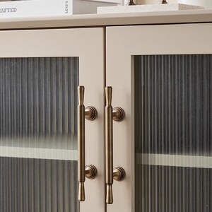 Bronze Knobs,antique Knobs Pulls,aged Bronze Handle,retro Cabinet Pulls,round Knobs,drawer Pull ...