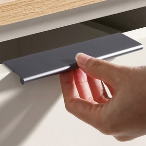 Black Invisible Handle,simple Concealed Pull,sliding Door Handle,modern ...