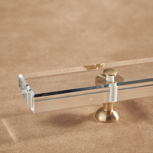 Acrylic Knobs Pulls,brass Knob,crystal Knobs Handles,square Clear Knobs ...