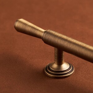 Bronze Knobs,antique Knobs Pulls,aged Bronze Handle,retro Cabinet Pulls,round Knobs,drawer Pull ...