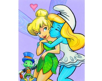 Diamond Painting Kit Smurfs - Etsy