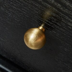 Gold Ball Knobs,round Brass Knobs,cabinet Knobs Pulls,round Knobs, Drawer Knob,dresser Knobs ...