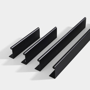 Black Invisible Handle,simple Concealed Pull,sliding Door Handle,modern ...