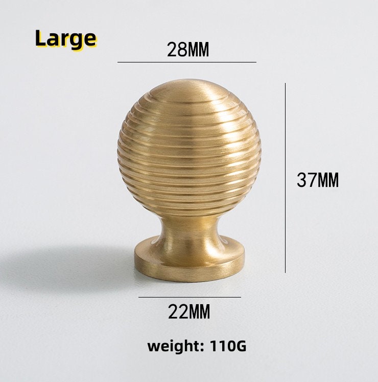 Gold Knobsball Brass Knobsbrass Honeycomb Knobsround Knobs - Etsy