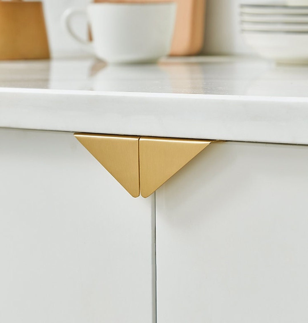 Pure Brass Invisible Pull Handles,invisible Pulls,hidden Handle,gold ...