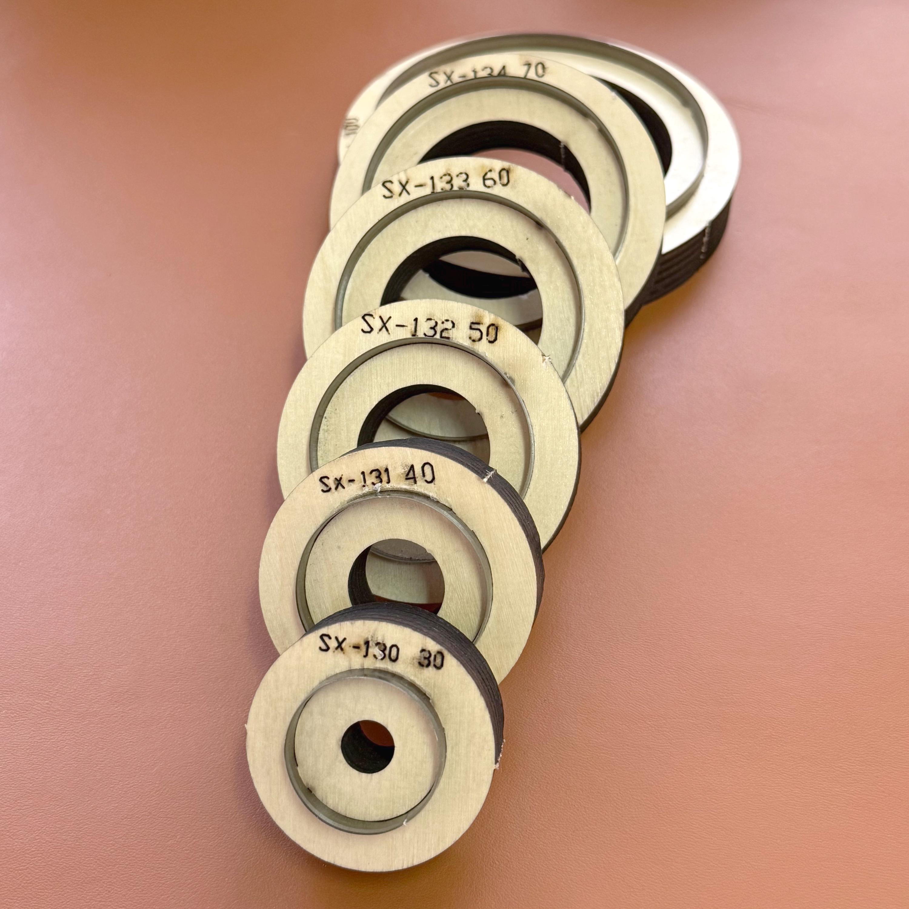 Wooden Circle Leather Cutting Die: Steel Rule Metal Mold (30-120mm) - Etsy