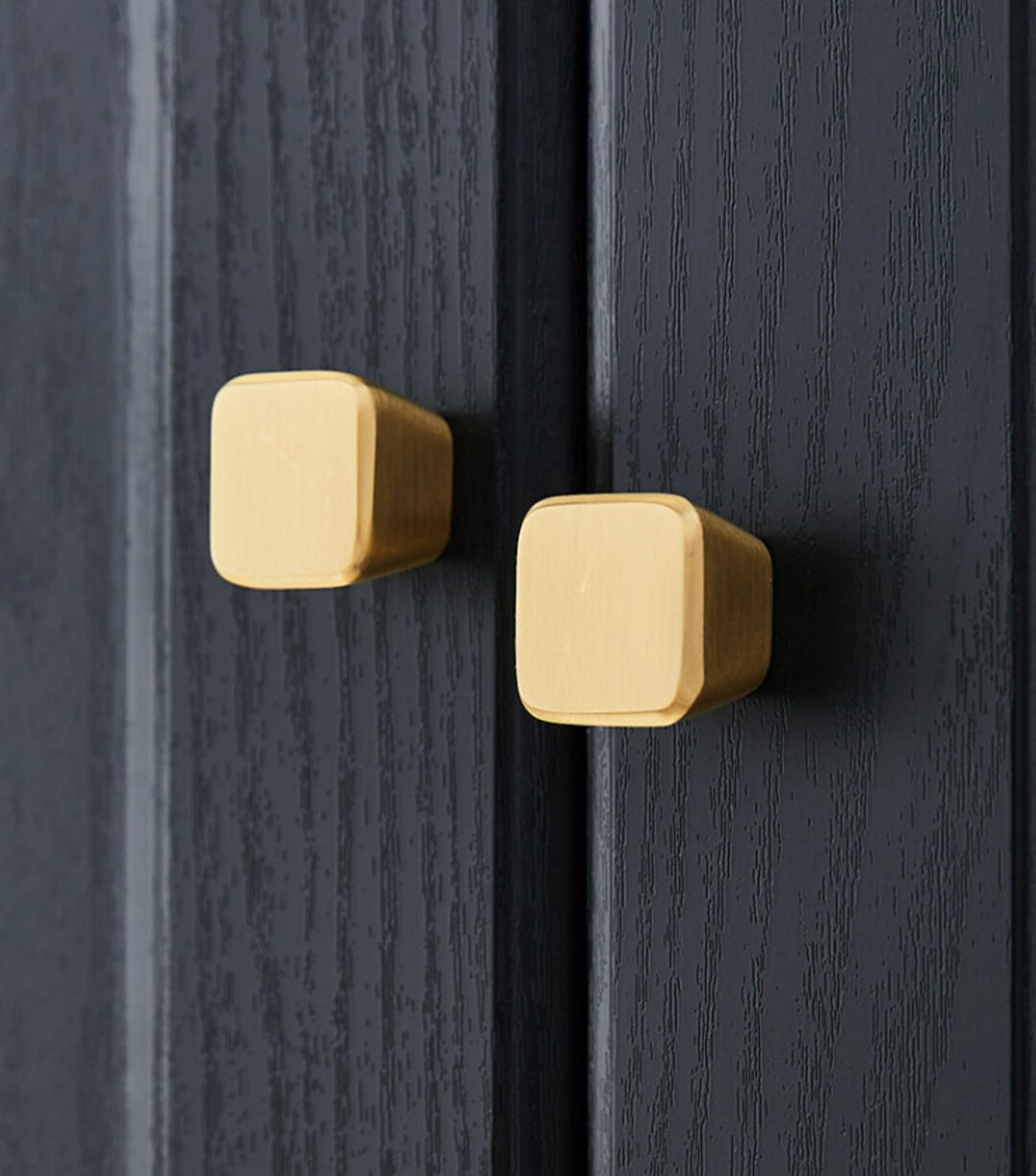 Square Brass Knobs,solid Square Cabinet Knobs,gold Pull,wall Hooks,replacement Door Handles,wine ...