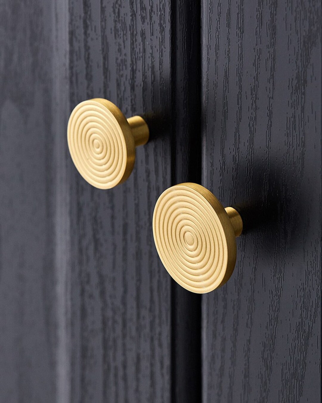 Gold Fingerprint Knob,solid Brass Fingerprint Knob,fingerprint Handles ...