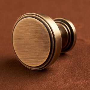 Bronze Knobs,antique Knobs Pulls,aged Bronze Handle,retro Cabinet Pulls,round Knobs,drawer Pull ...