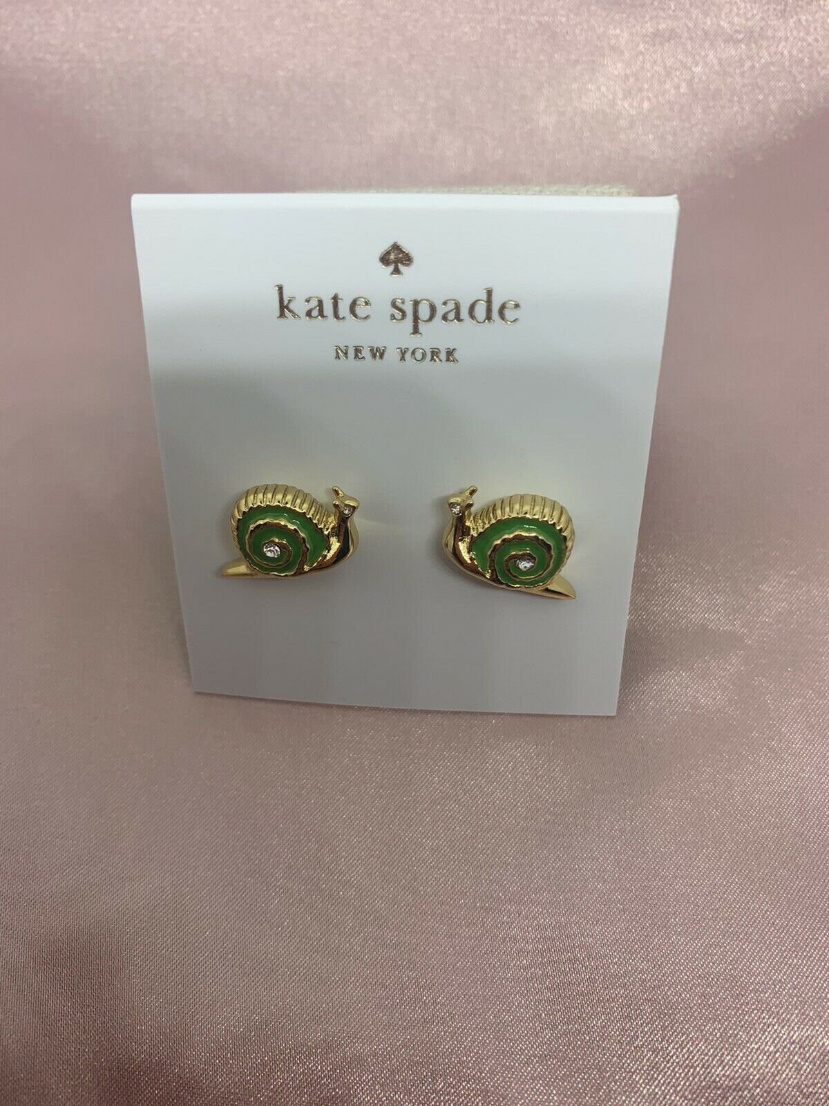 BN Kate Spade Snail Stud Earrings Super Cute | Etsy