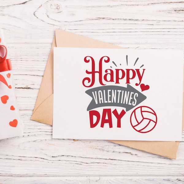 Volleyball Valentine - Etsy