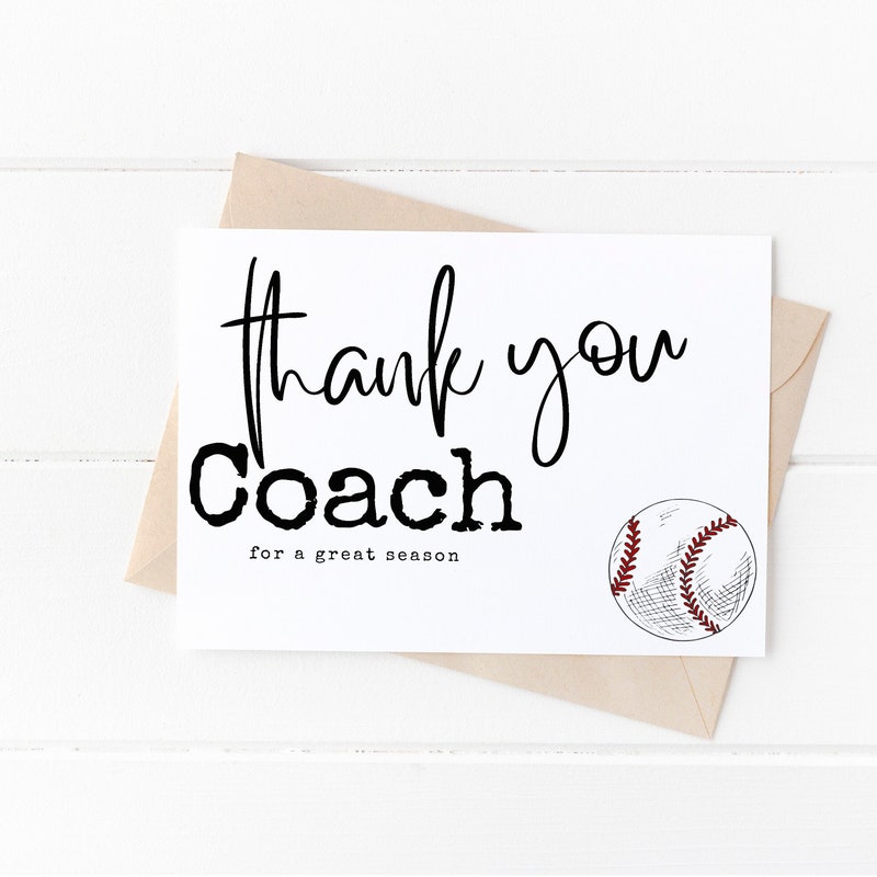 Baseball Thank You - Etsy