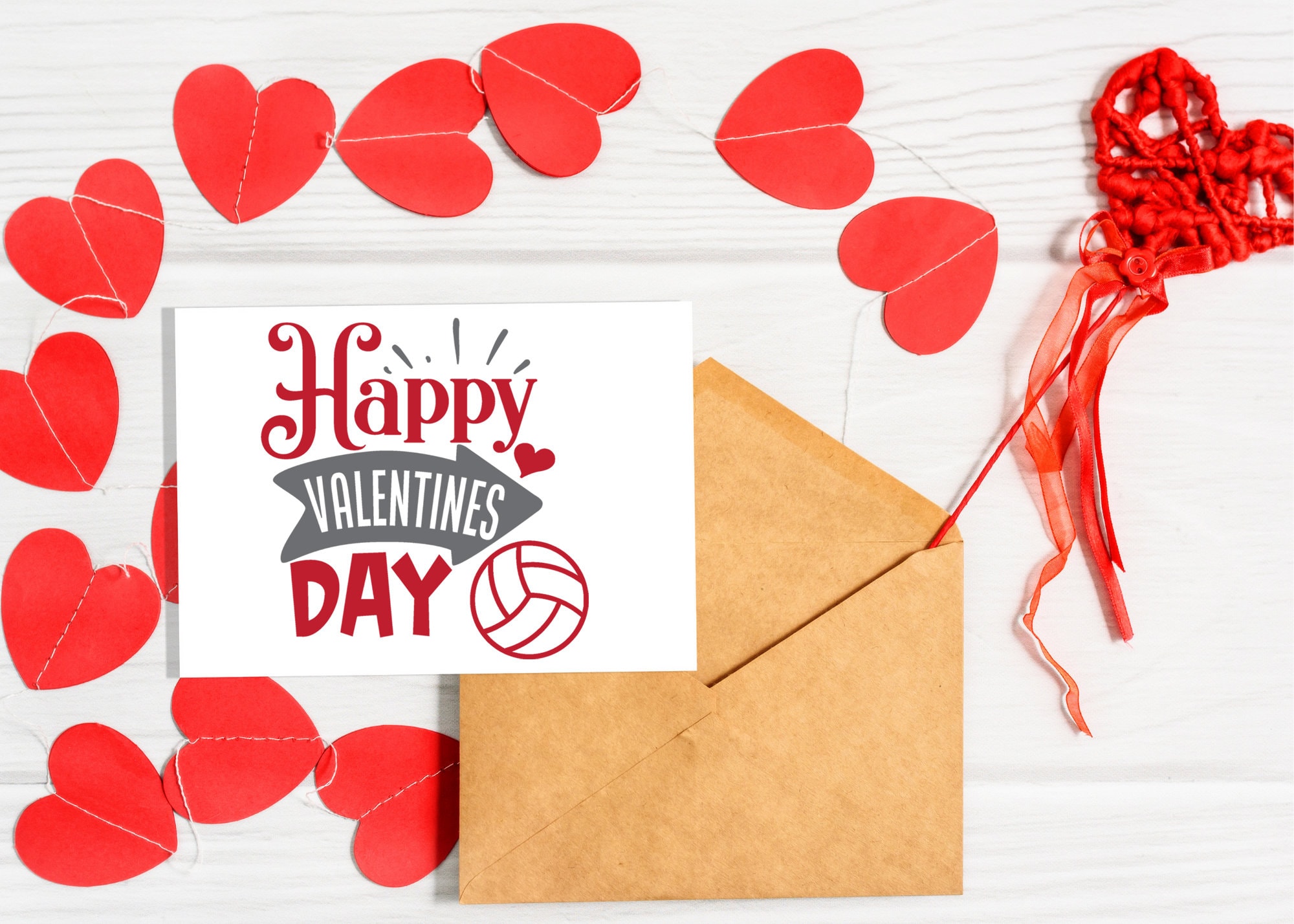 Volleyball Valentine Card Printable Card Digital Download - Etsy