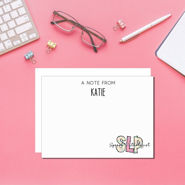 Speech Therapist Note Template - Etsy