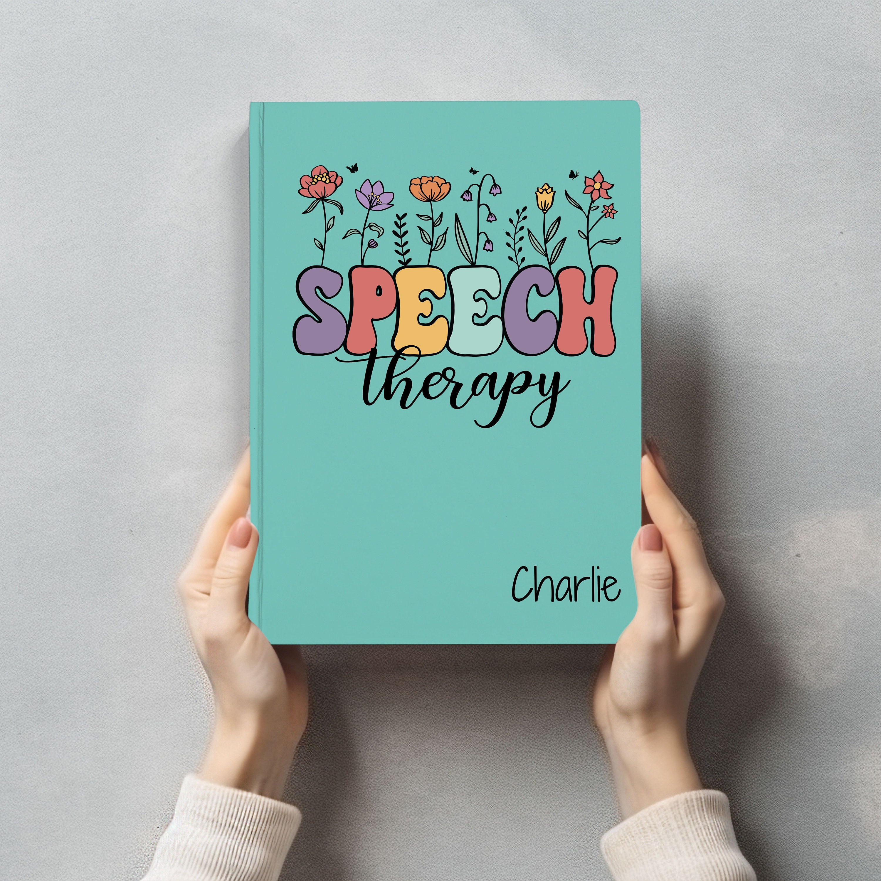 Speech Therapy Gift School SLP Notebook Thank You Gift Gift - Etsy