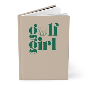 Golf Notebook, Golf Girl Journal, Gift for Golfer, Golf Mom Journal ...
