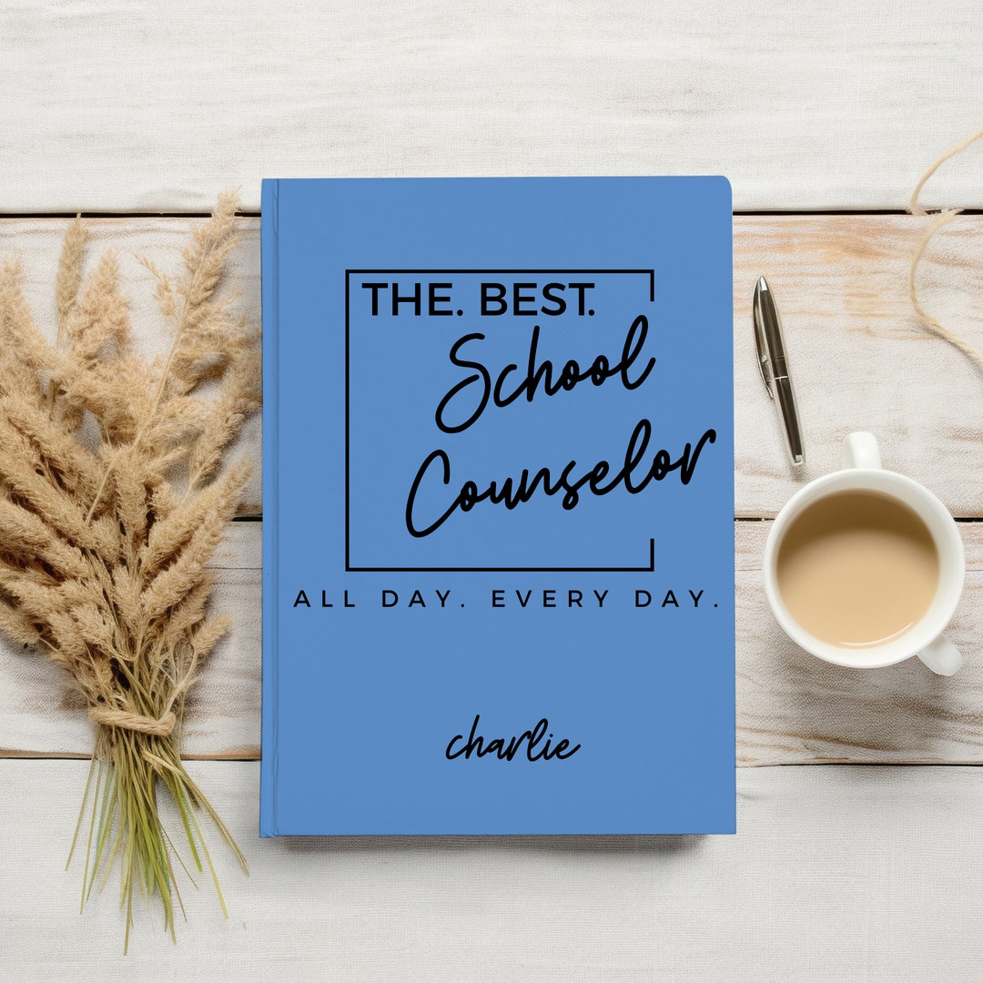 Personalized School Counselor Gift, School Counselor Notebook, Thank ...