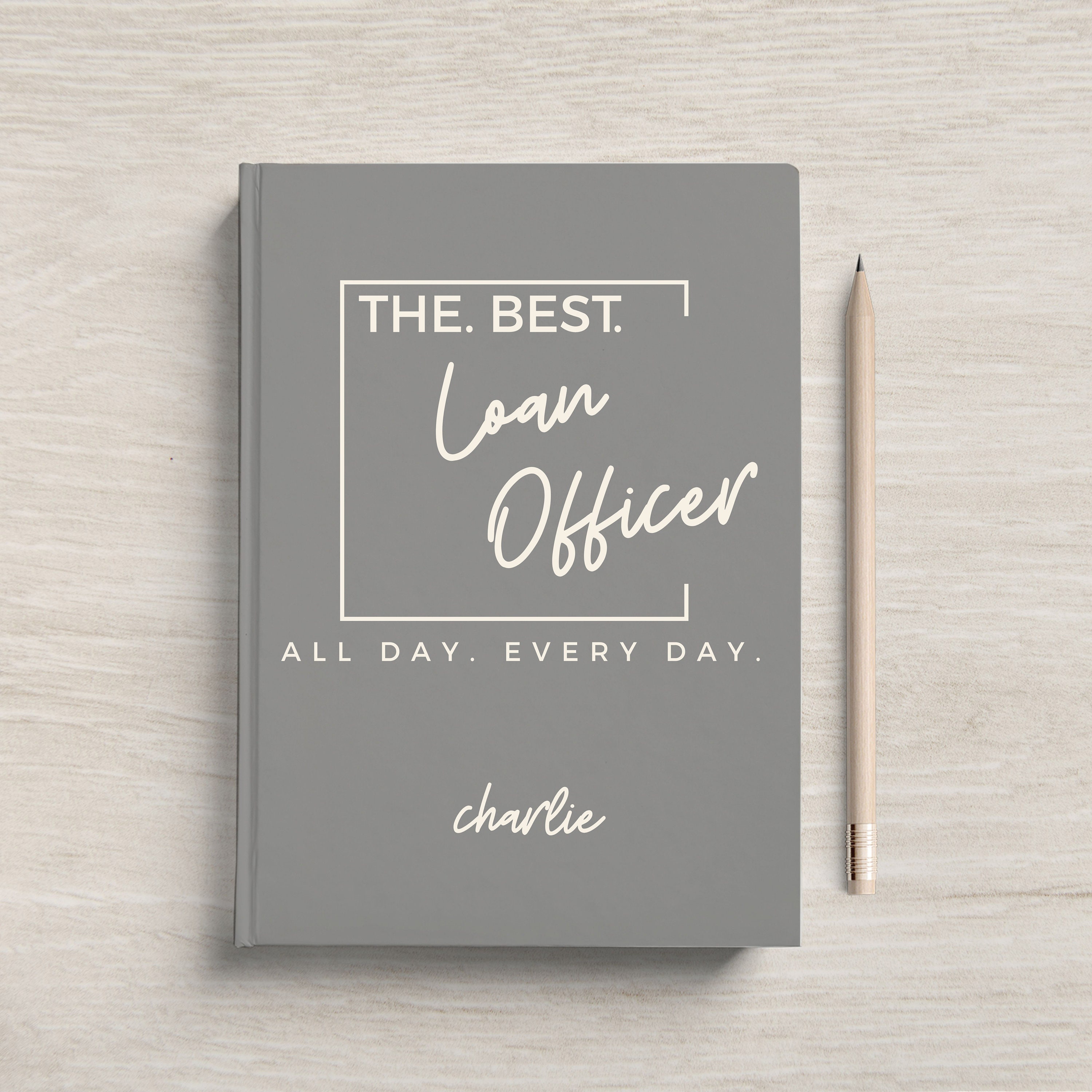 Personalized Loan Officer Journal, Mortgage Lender Gifts, Loan ...