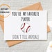 Funny Baseball Card, Printable Notecard, Game Day, Good Luck, Baseball ...