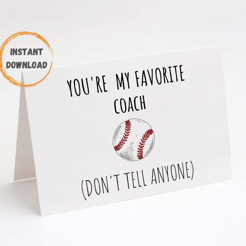 Coach Thank You - Etsy