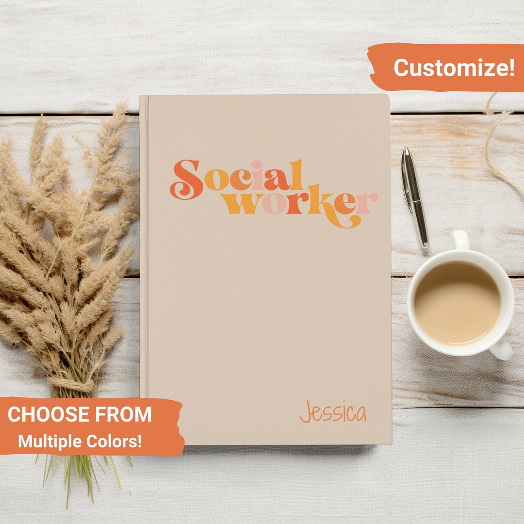 Social Worker Notebook, Social Worker Gift School Counselor Notebook ...