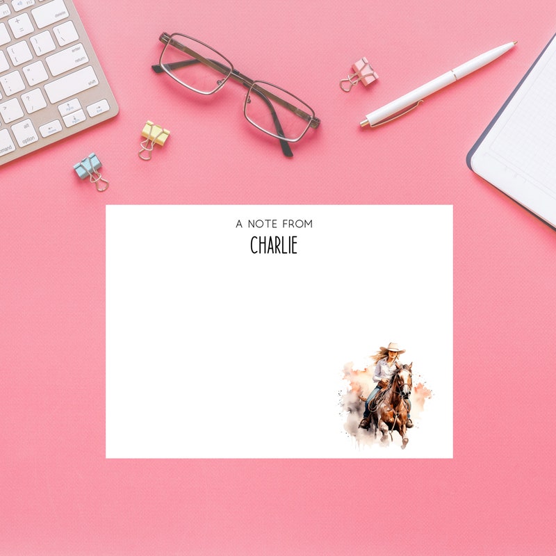 Western Stationary Custom - Etsy