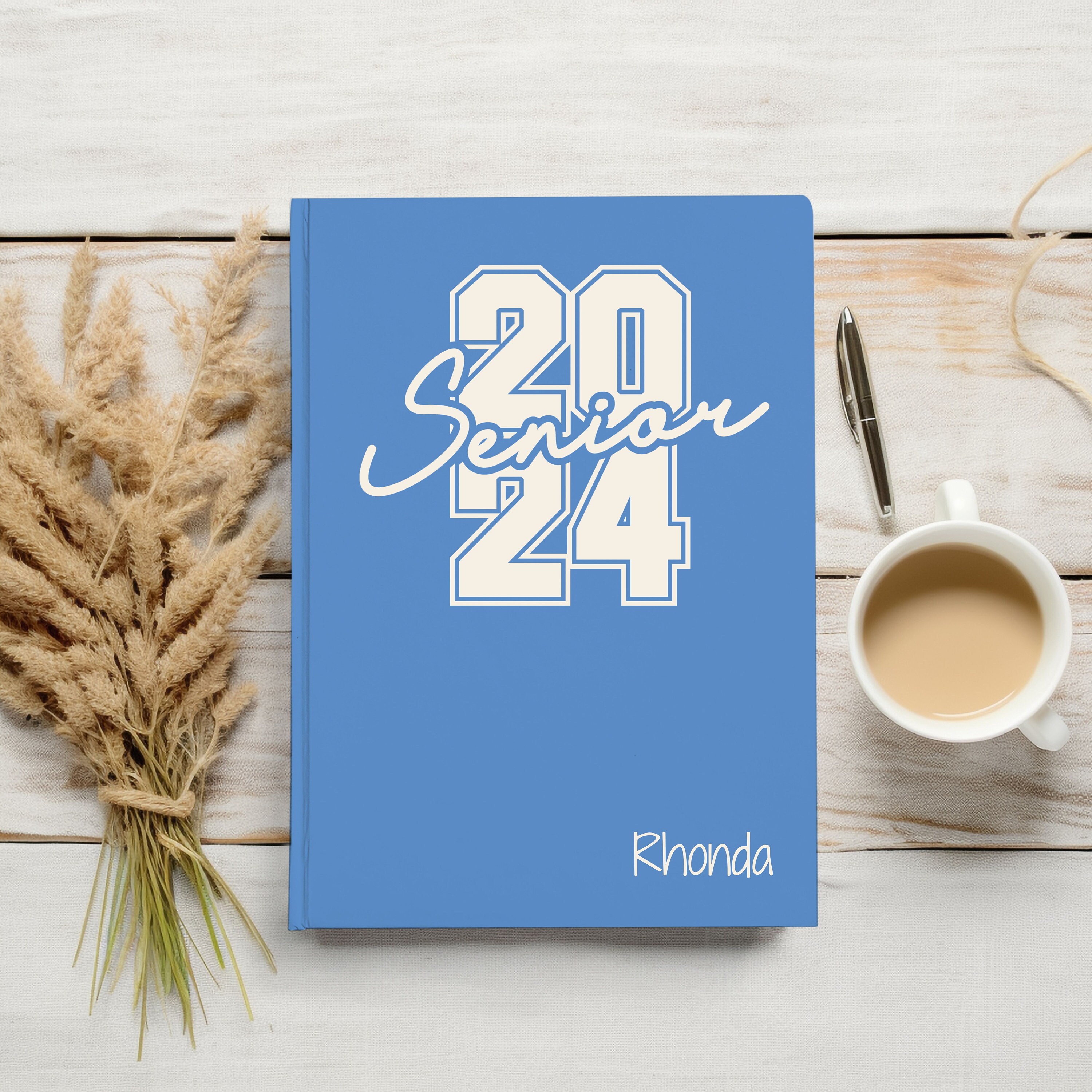 Senior Year Journal, Hardcover Notebook, Class of 2024, Gift for High ...
