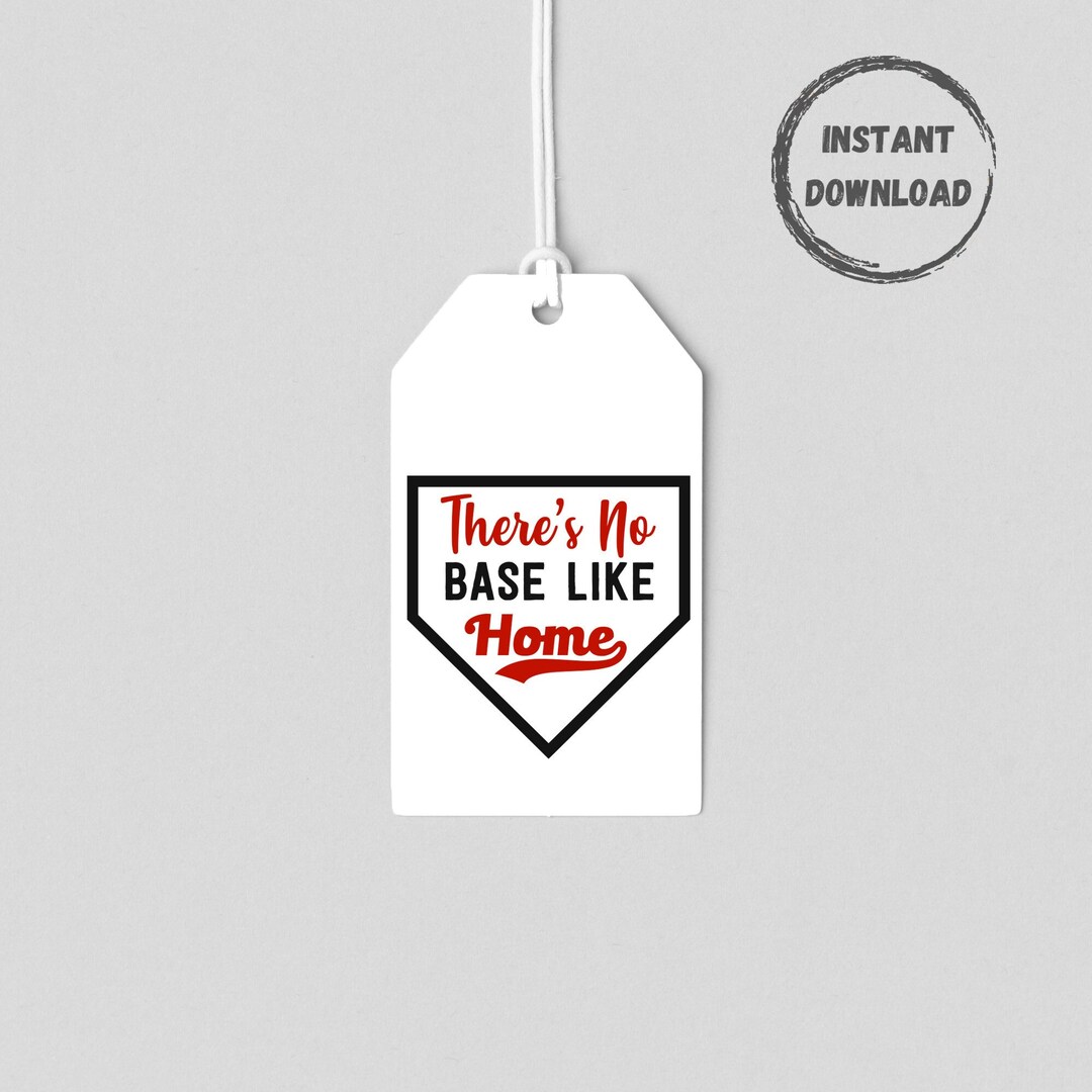 Baseball Printable Tag, Goodie Bag Tag, Team Snack Bag Tag, Baseball ...