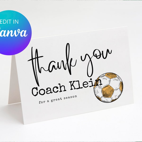 Soccer Coach - Etsy