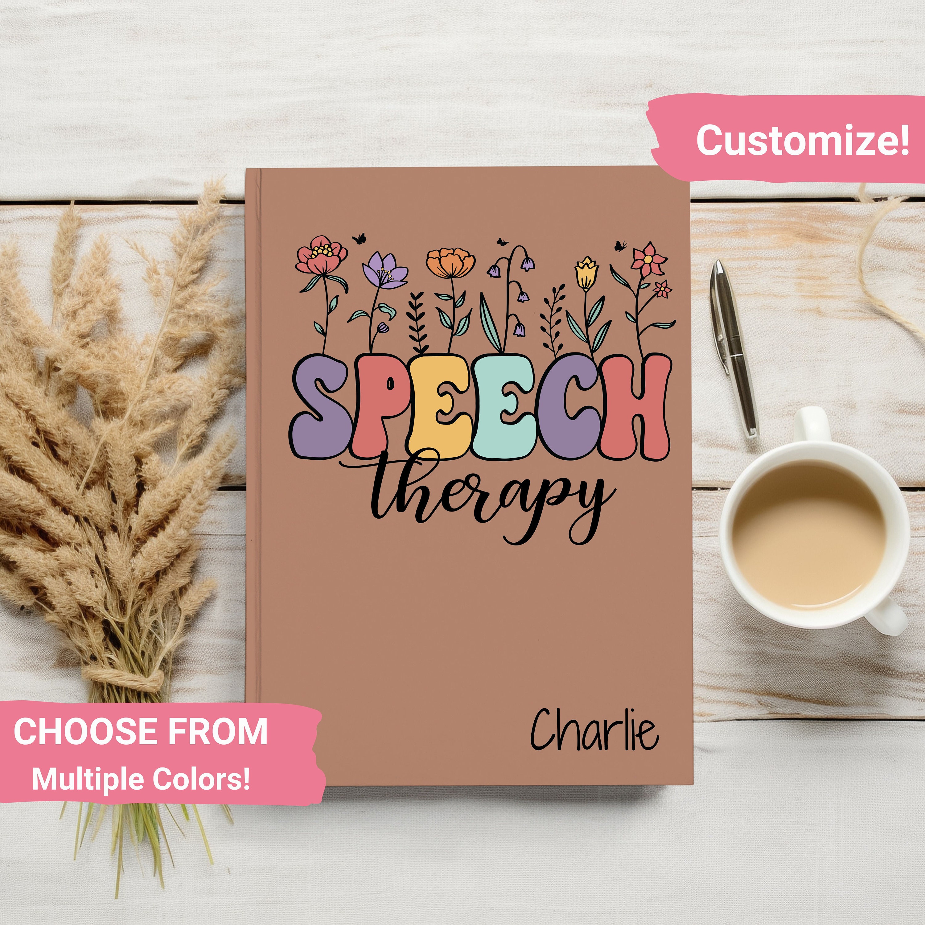 Speech Therapy Gift School SLP Notebook Thank You Gift Gift - Etsy