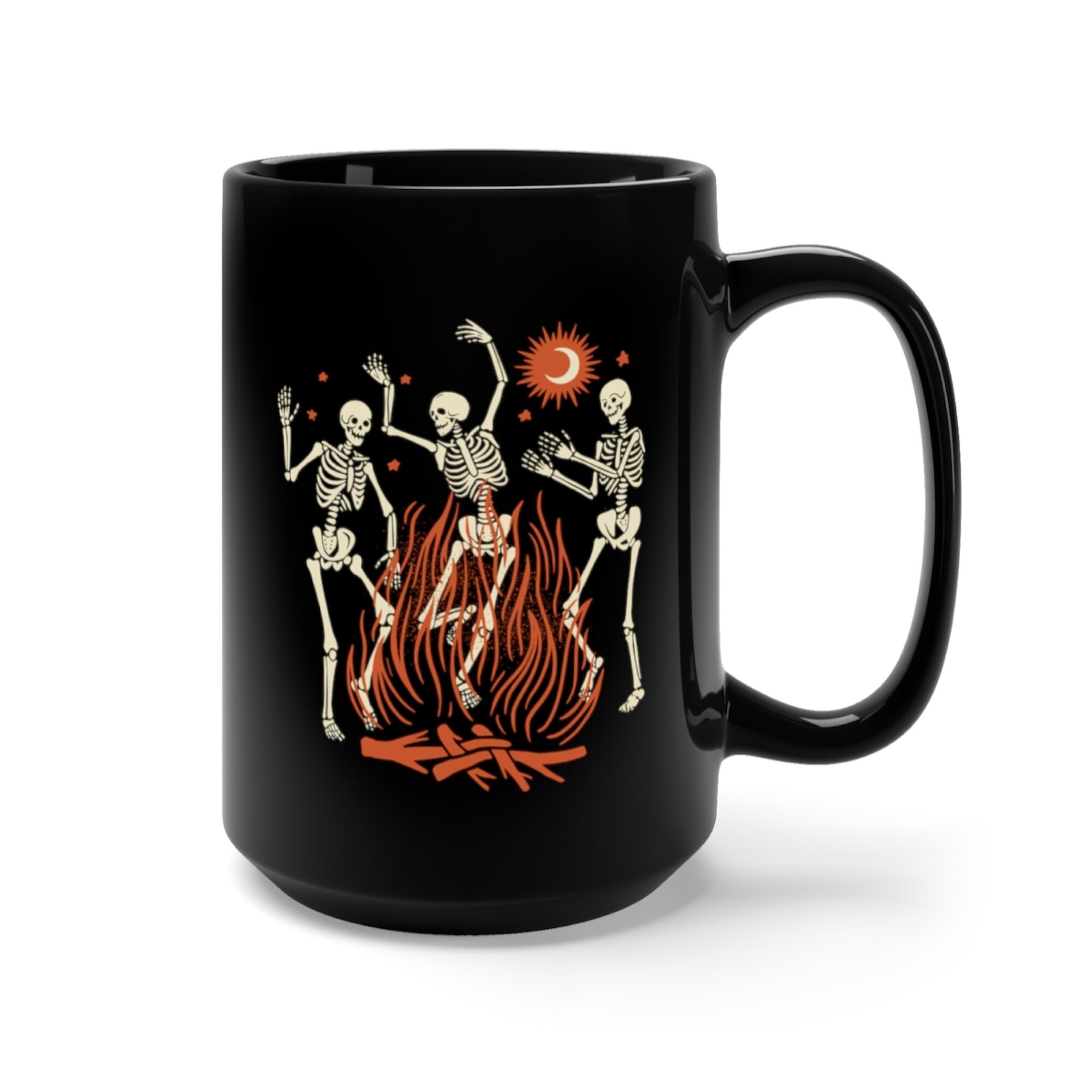 Dancing Skeleton Coffee Mug sold by Murat Blondell Diego Garcia | SKU ...