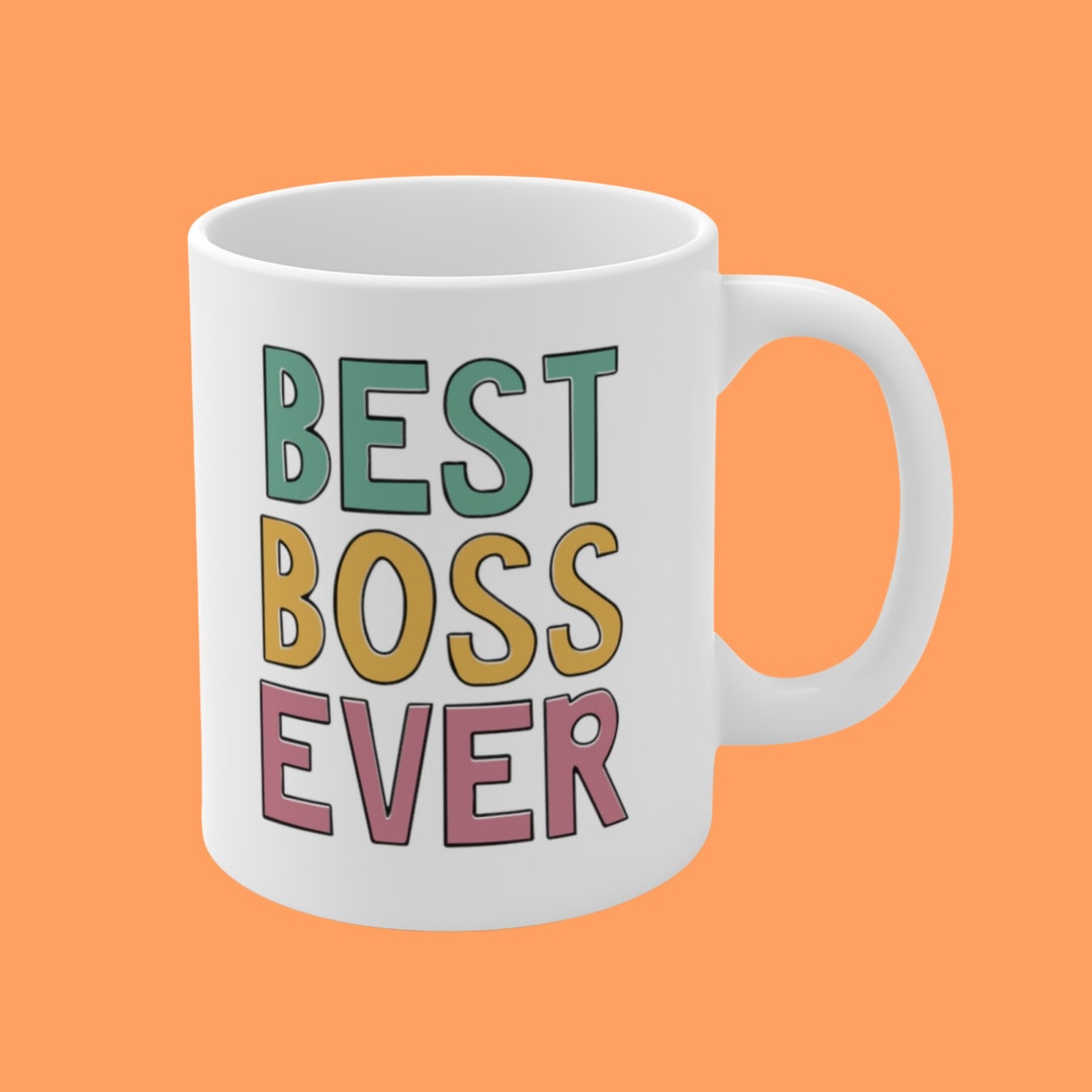 Best Boss Ever Mug, Bosses Day Mug, Office Manager Gifts, World's Best ...