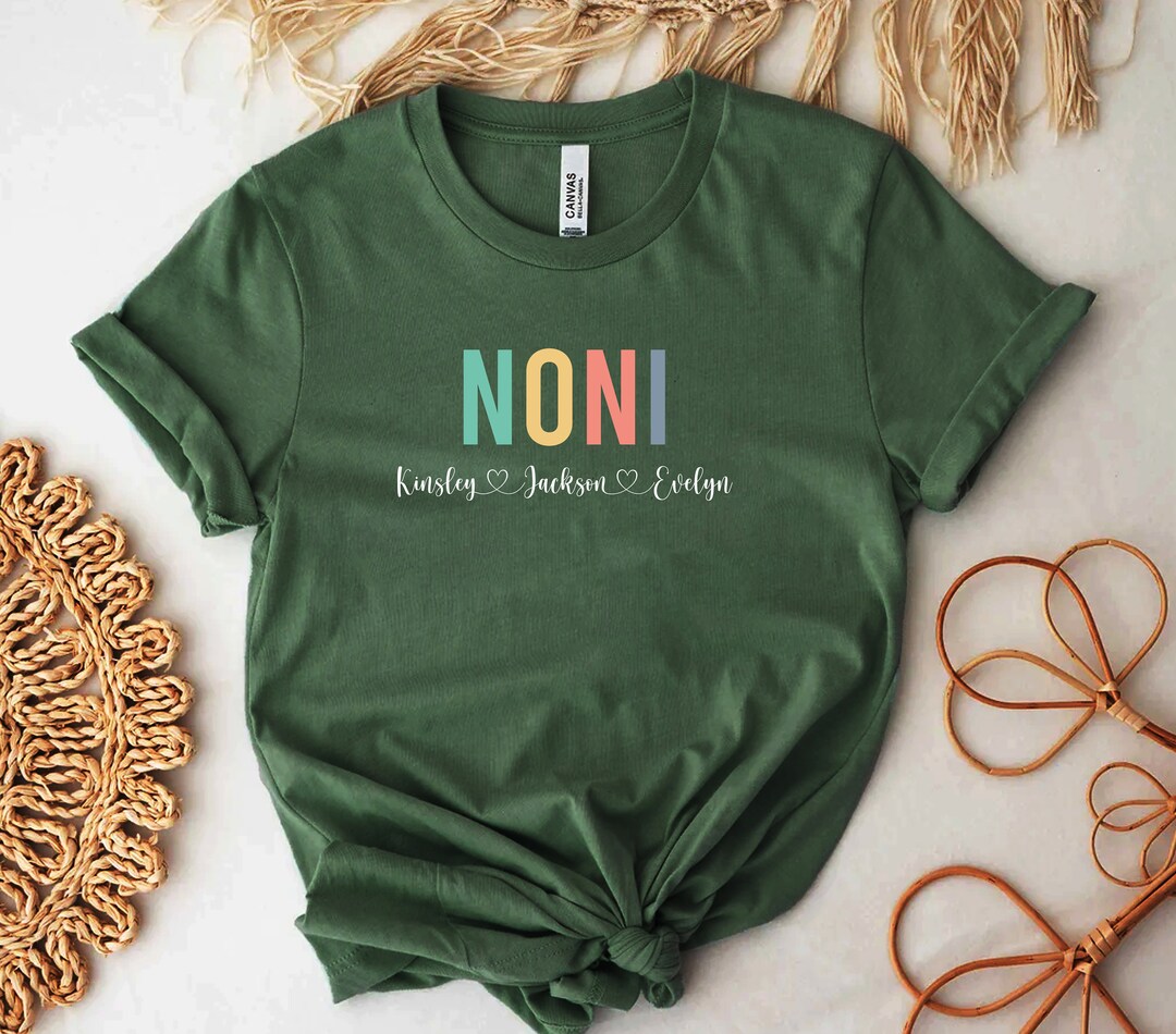 Noni Shirt Personalized Noni T-shirt Sweatshirt Hoodie - Etsy