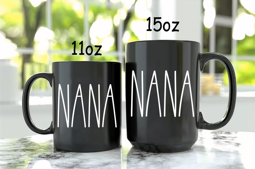 Nana Rae Dunn Inspired Coffee Mug 11oz 15oz Custom Mug - Etsy