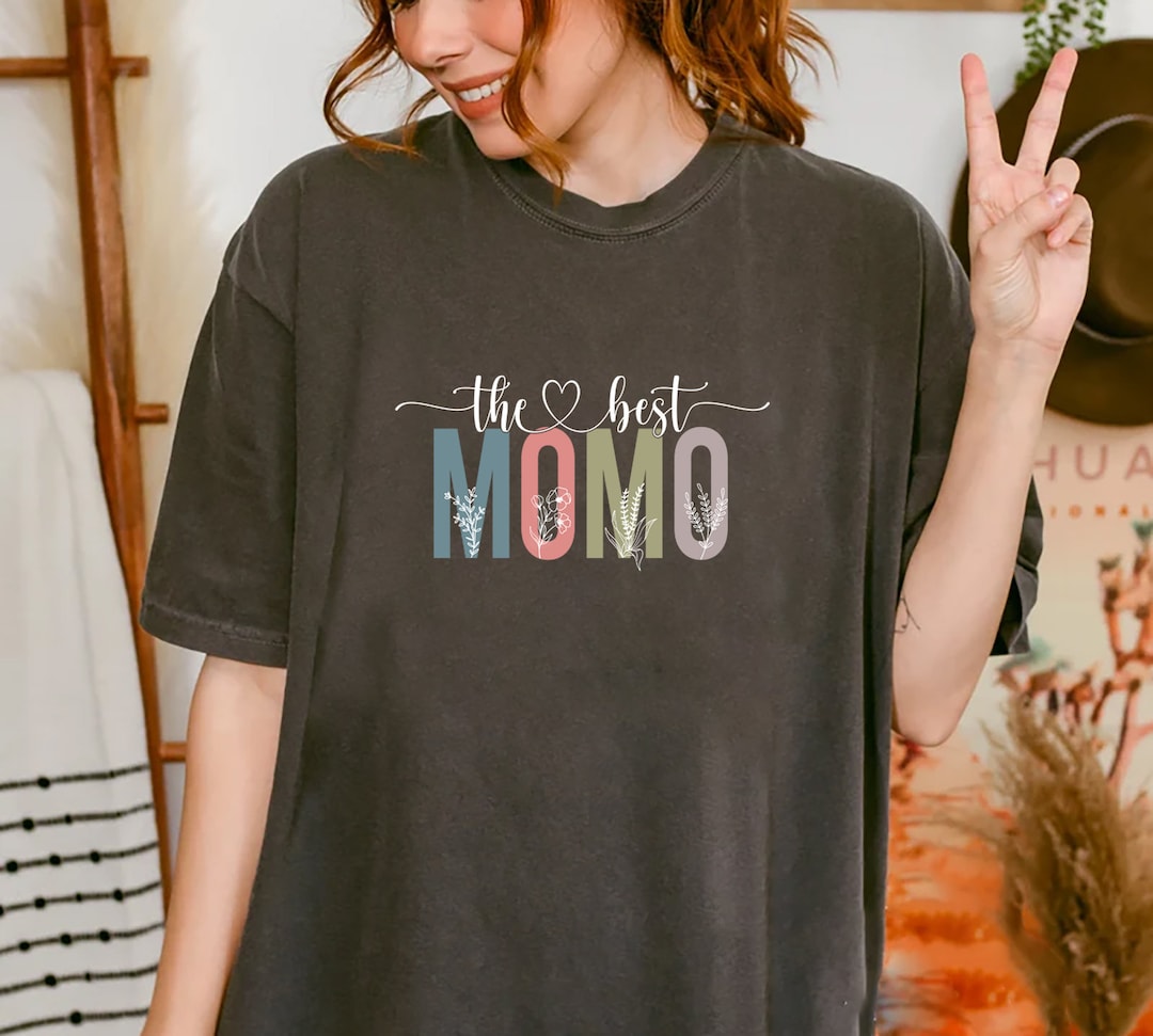 Comfort Colors® the Best Momo Shirt the Best Momo - Etsy