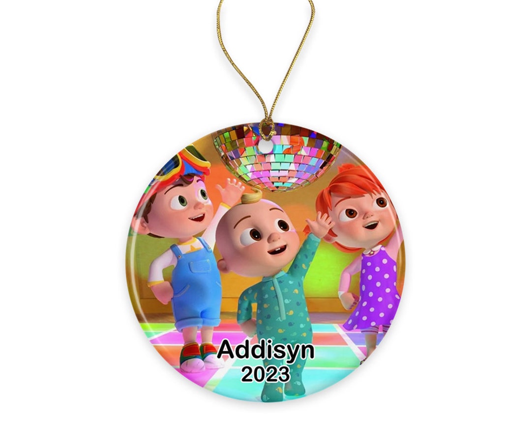 Personalized Coco%melon Christmas 2023 Ornament Cartoon Baby - Etsy