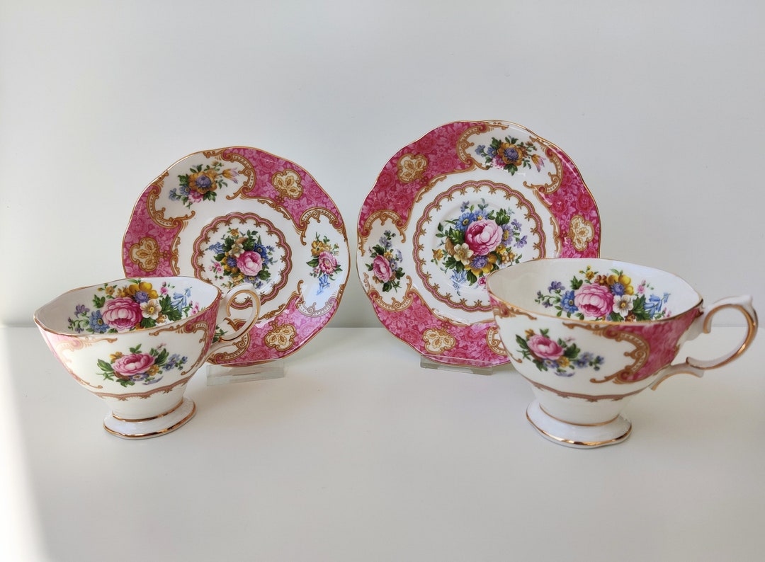Royal Albert Lady Carlyle Kop En Schotel Lord and Lady Set - Etsy