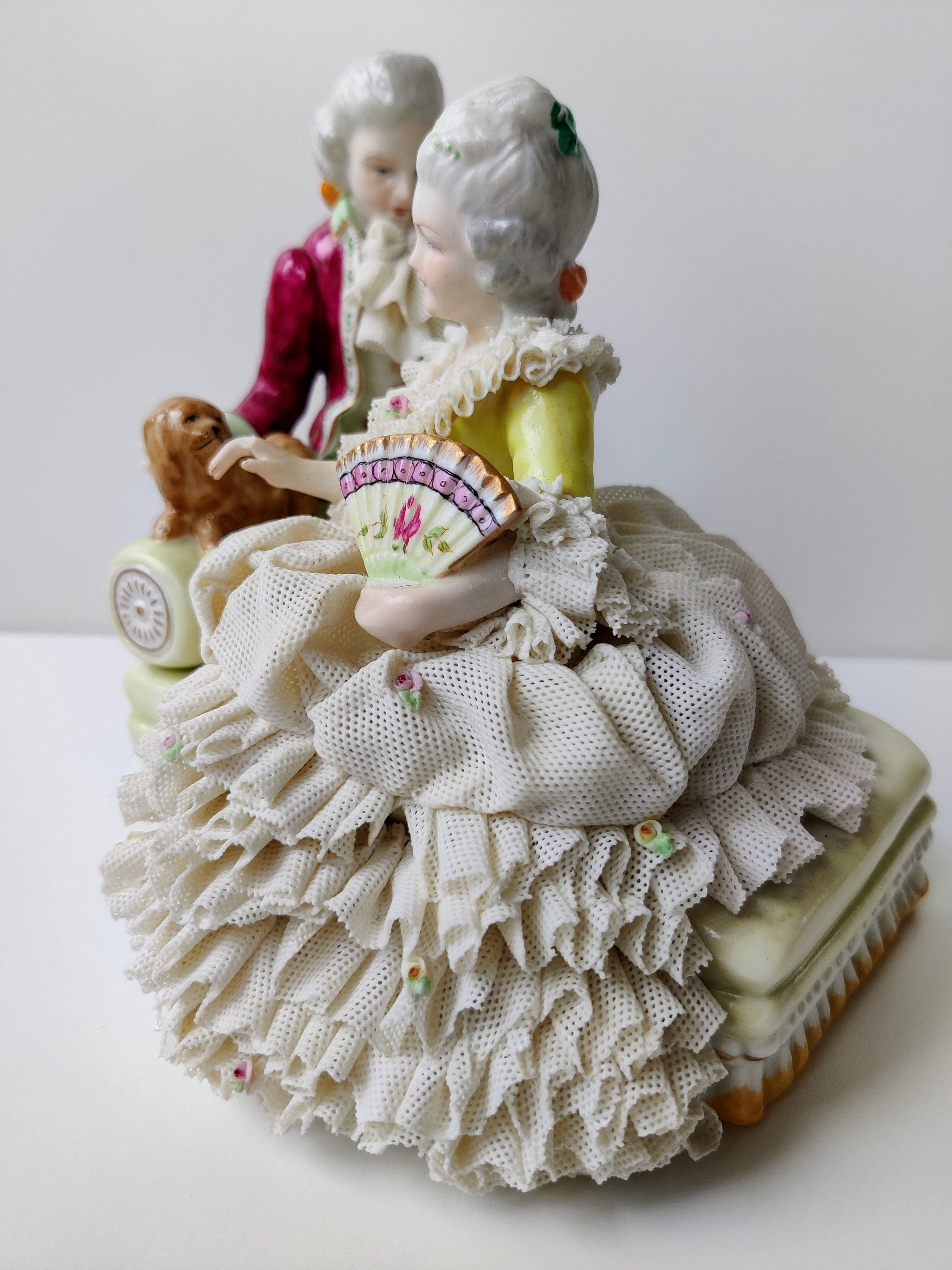 Dresden Ireland Müller Volkstedt - Vintage Porcelain Hand Paint Antique ...