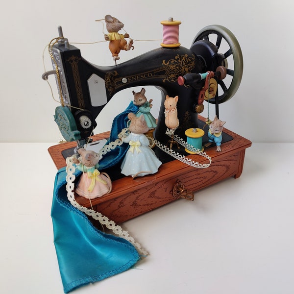 Sewing Machine Music Box - Etsy