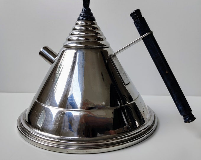 Alpu - Vintage Italian Design - Kettle / Teapot - Stainless Steel, 80s ...