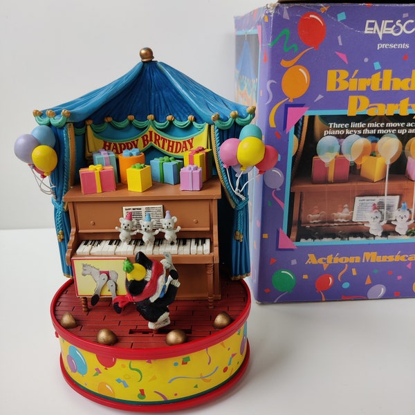 Happy Birthday Wind up Music Box - Etsy