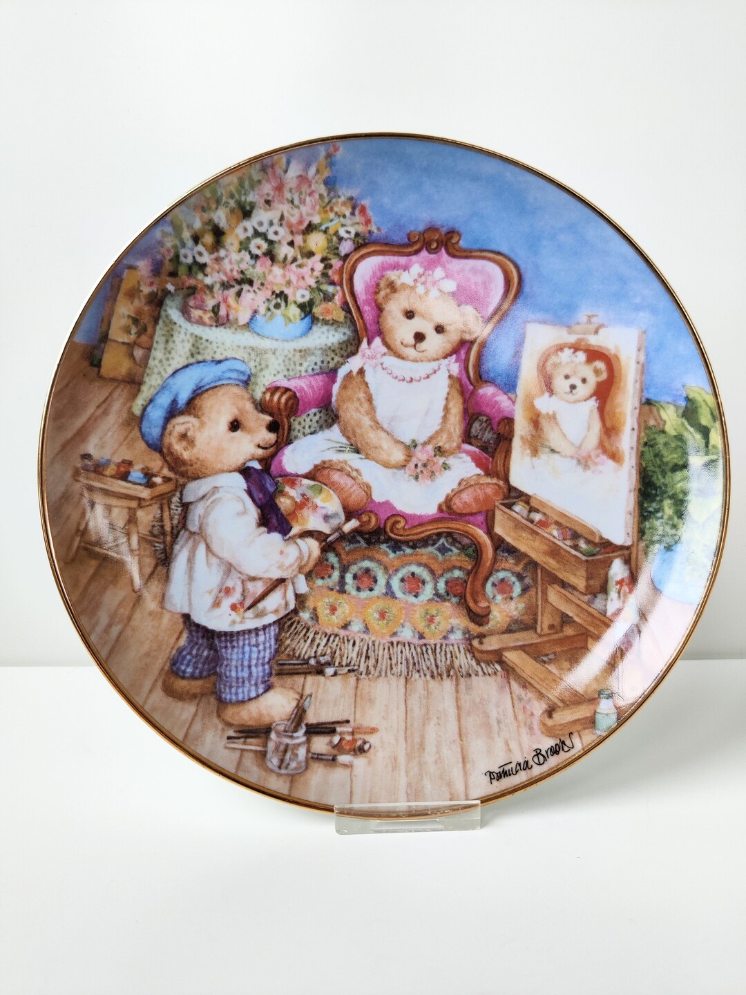 Franklin Mint Collective Plate Vintage - Pretty as a Picture - Patricia ...