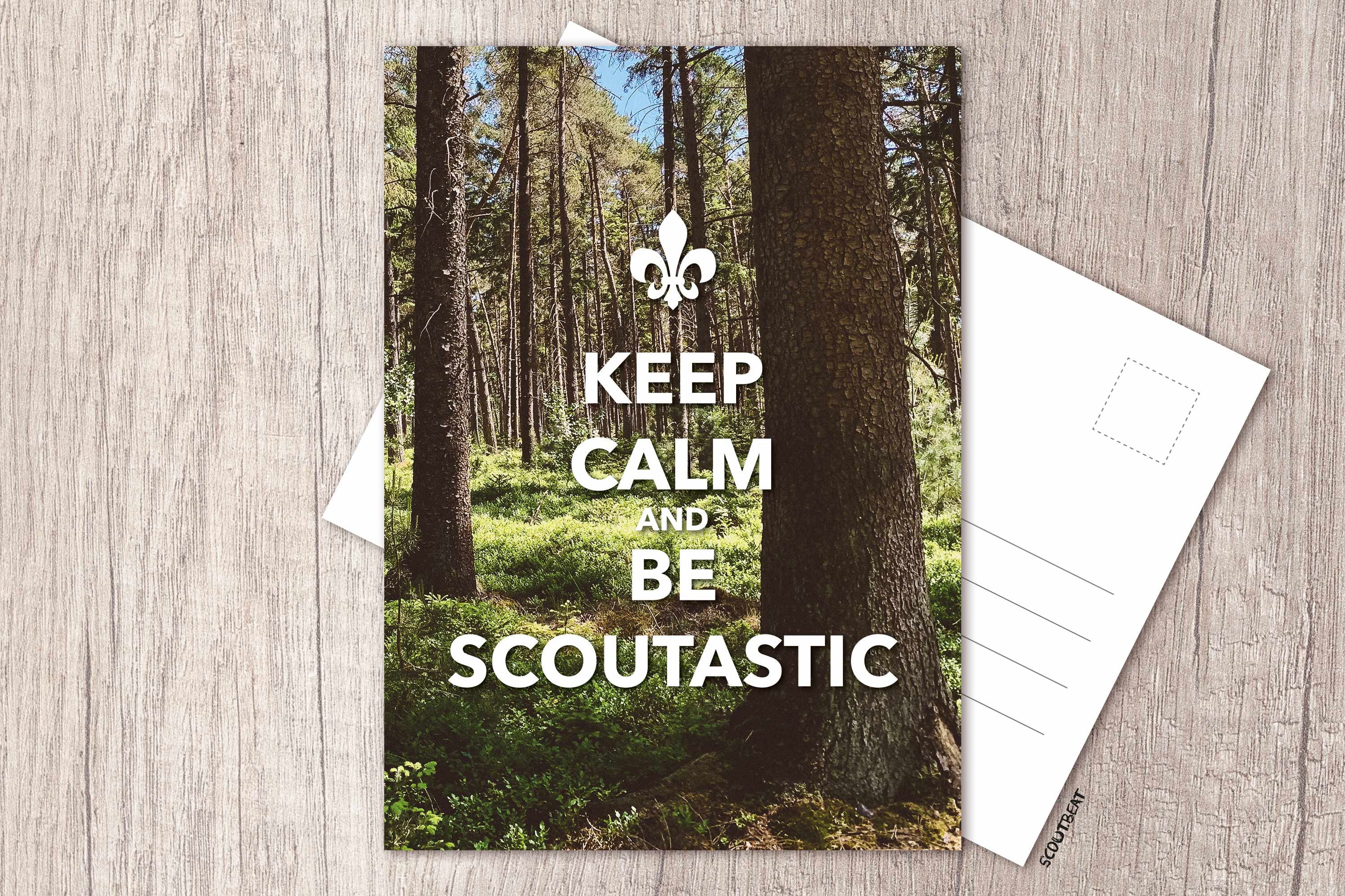 Set of 5 Scout Postcards 300g Picture Printing Paper DIN - Etsy