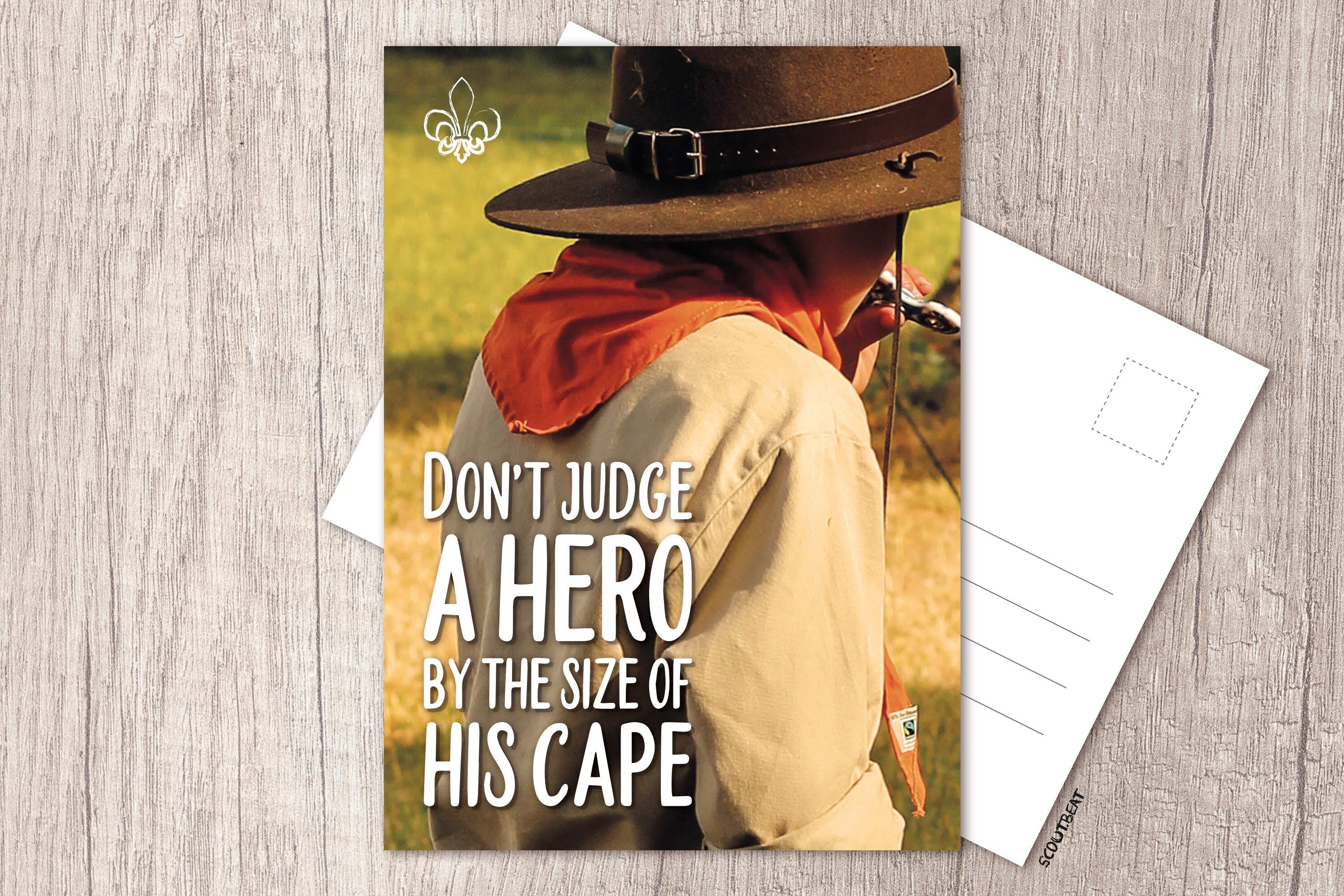 Set of 5 Scout Postcards 300g Picture Printing Paper DIN - Etsy