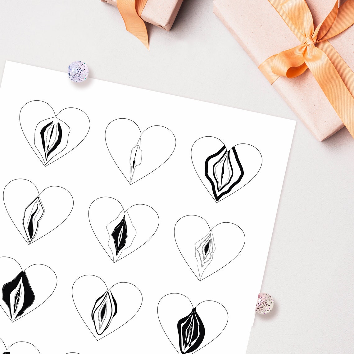 Vulva Art Vagina Art Print Vagina Wall Decor Pussy Poster - Etsy Hong Kong