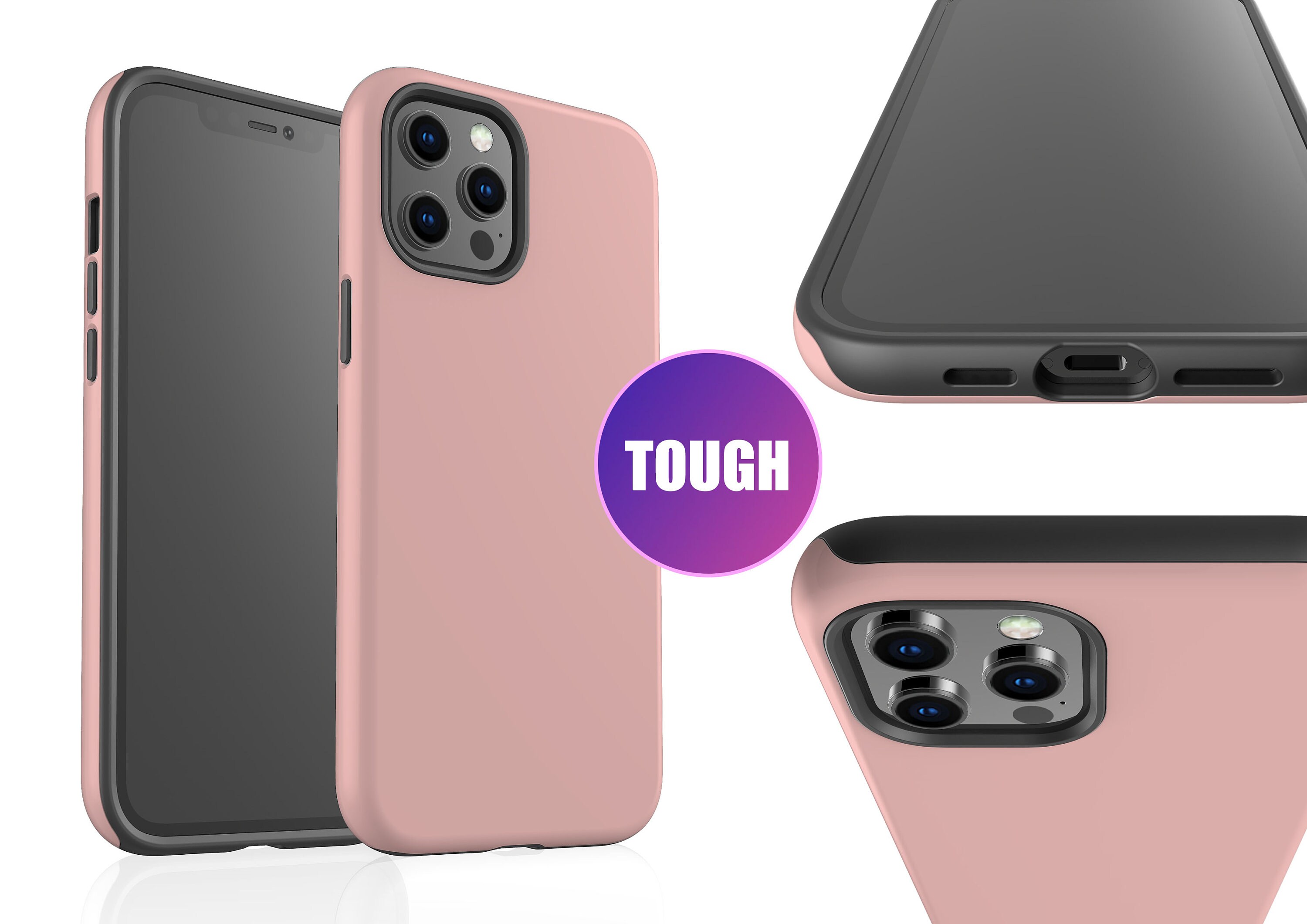 Gossamer Pink iPhone 12 Pro Max Phone Case iPhone 12 Mini | Etsy