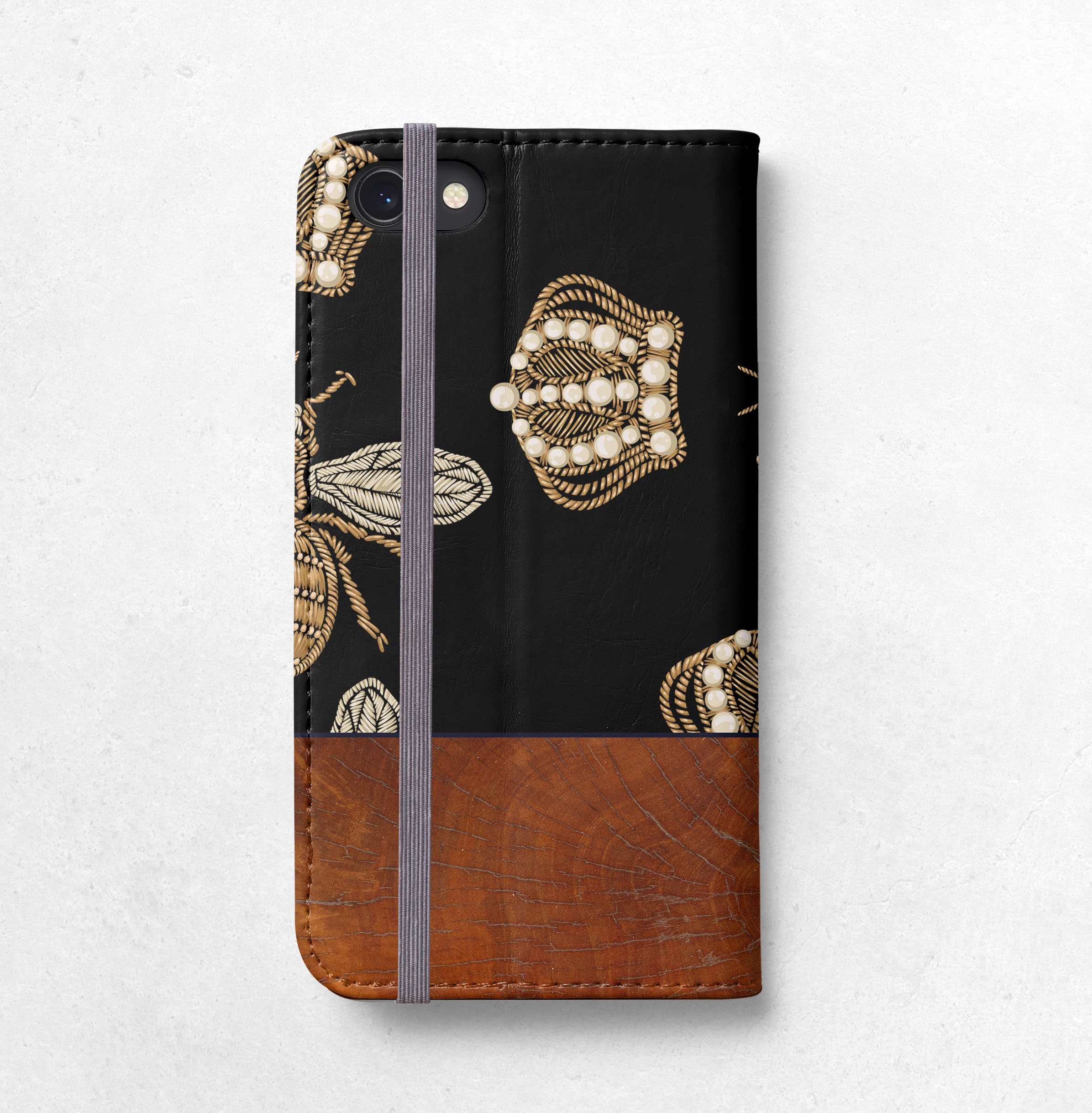 Queen Bee Wallet Phone Case for iPhone 17, 16, 15, 14, 13 Pro Max, 15 ...
