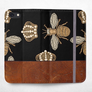Queen Bee Wallet Phone Case for iPhone 17, 16, 15, 14, 13 Pro Max, 15 ...