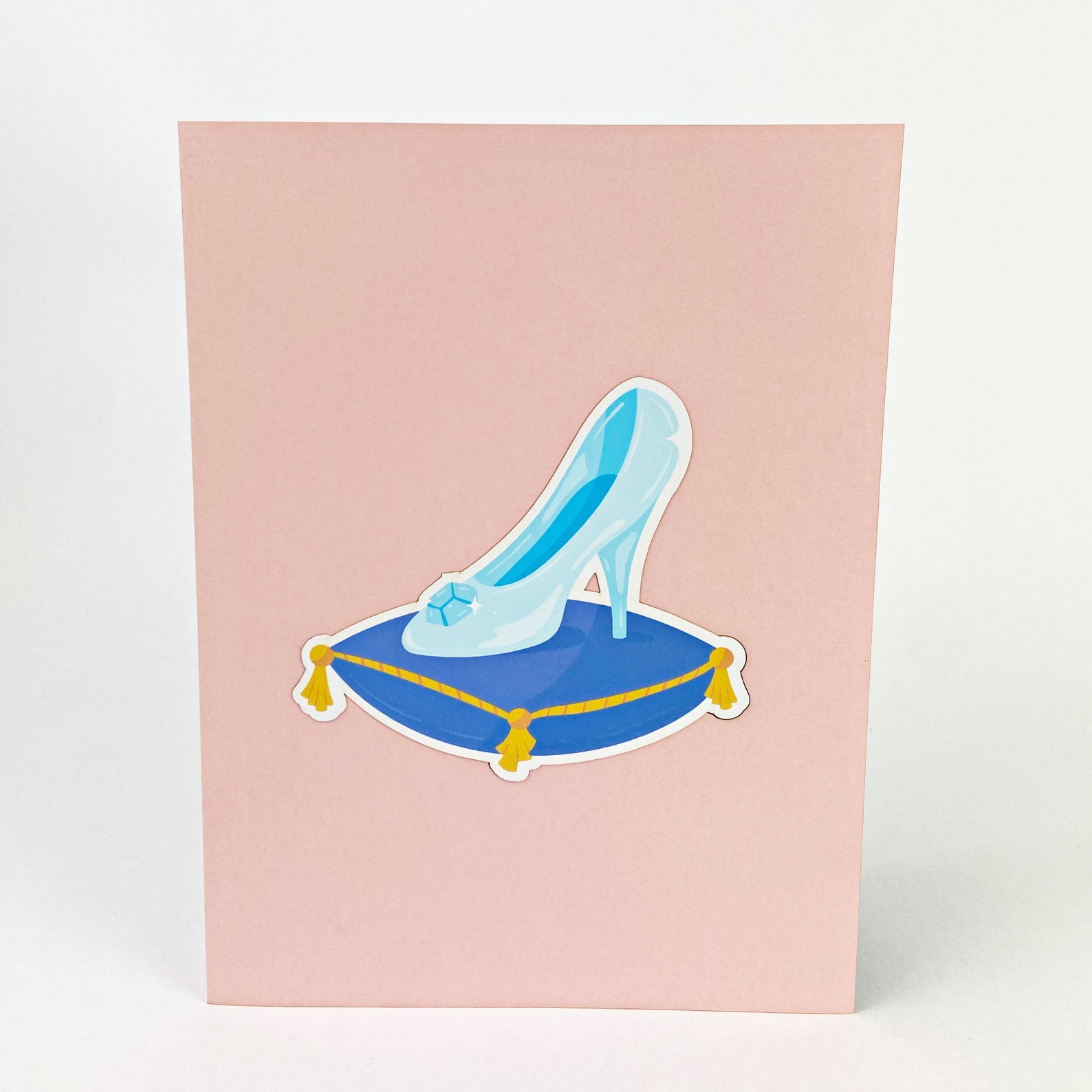 Cinderella Pop up Card Birthday Card Girl Birthday Card - Etsy