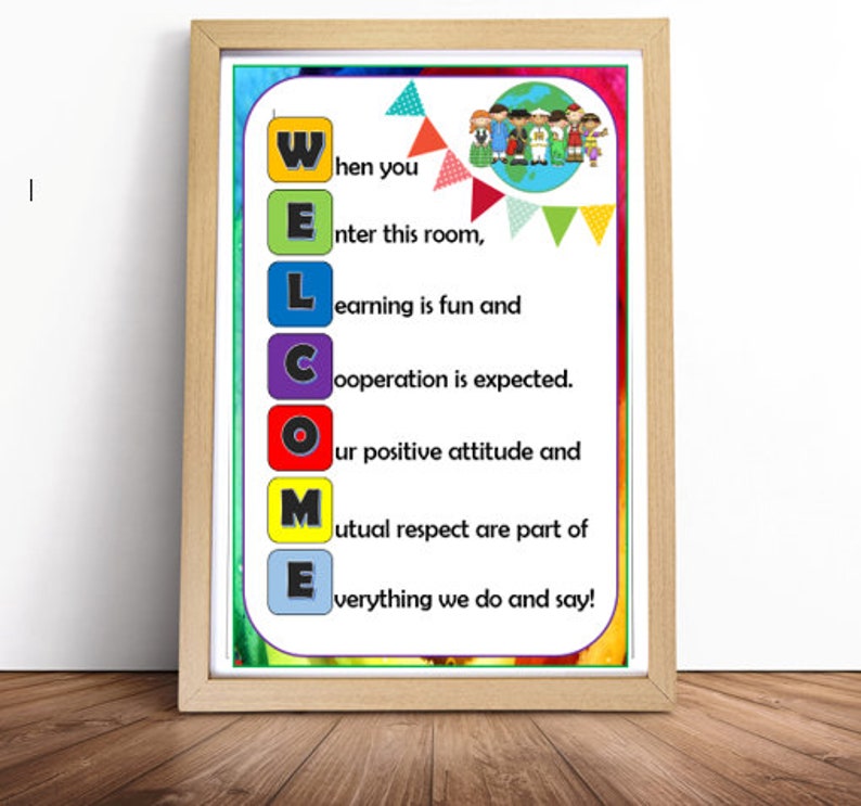 Childminder Childcare Welcome Poster Classroom Display Teacher Resource ...